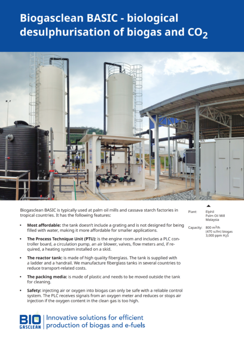 Brochures | Biogasclean